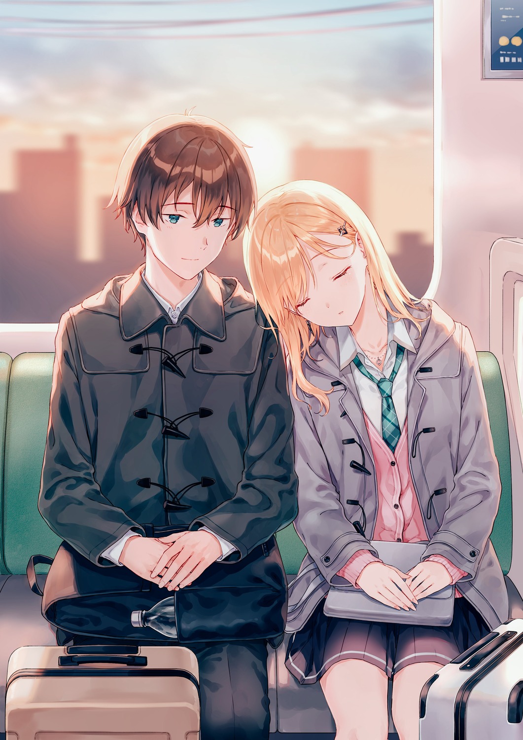 hiten gimai seikatsu asamura yuuta ayase saki seifuku sweater | #1038886 | yande.re